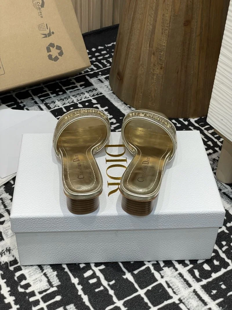 Authentic Christian Dior Slippers