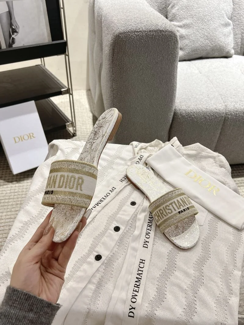 Authentic Christian Dior Slippers