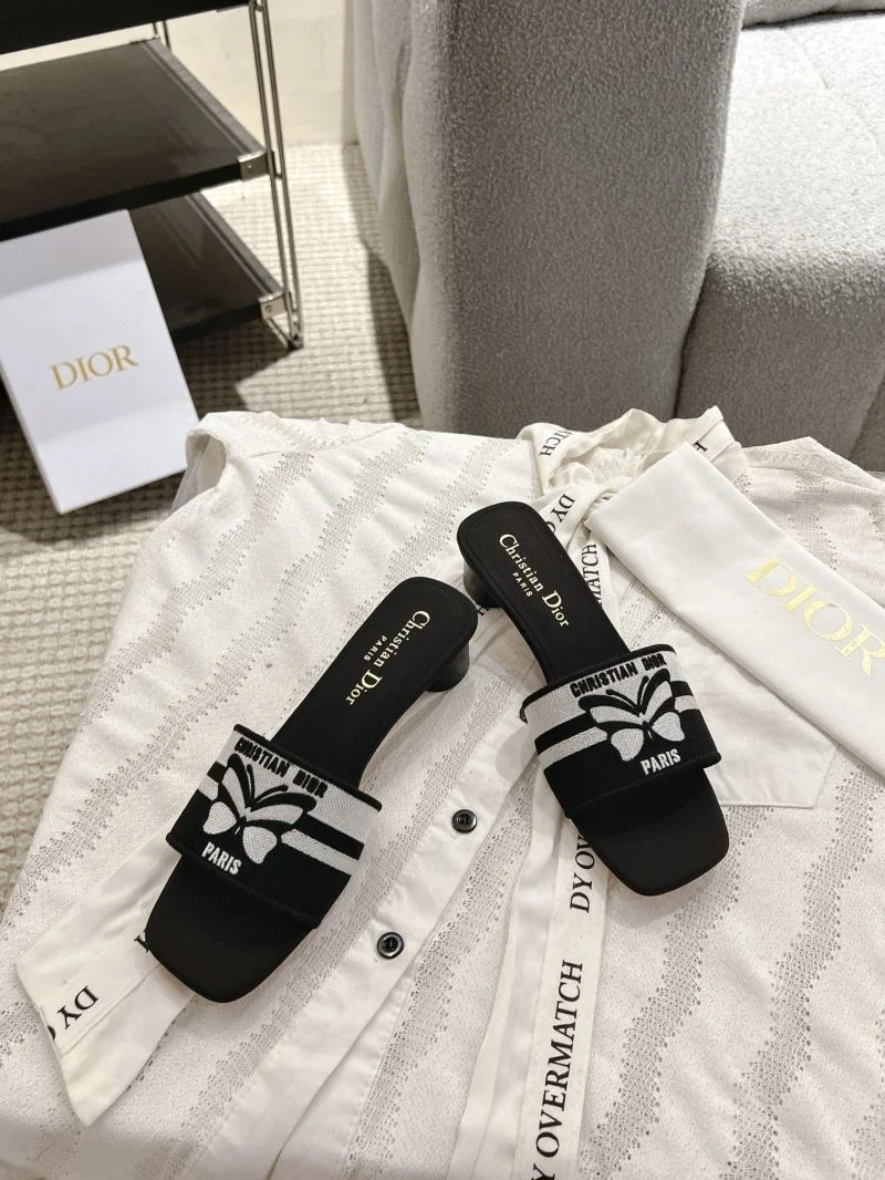 Real Christian Dior Slippers