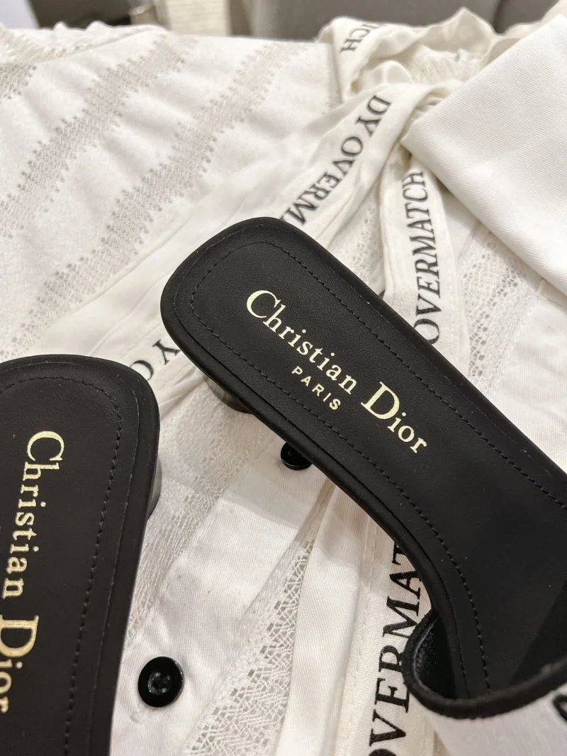 Real Christian Dior Slippers