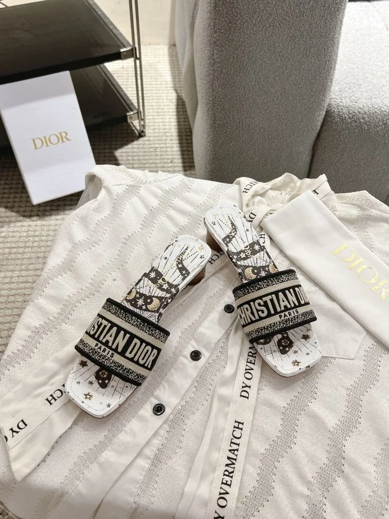 Genuine Christian Dior Slippers