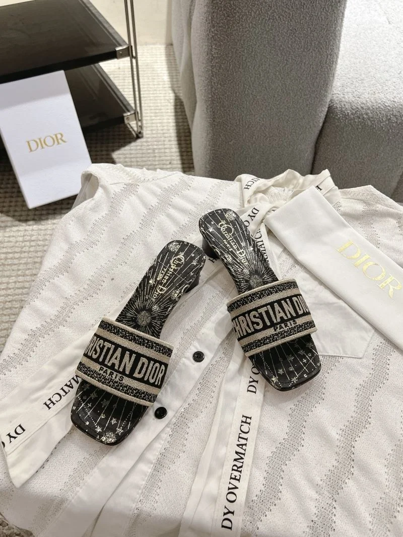 Authentic Christian Dior Slippers