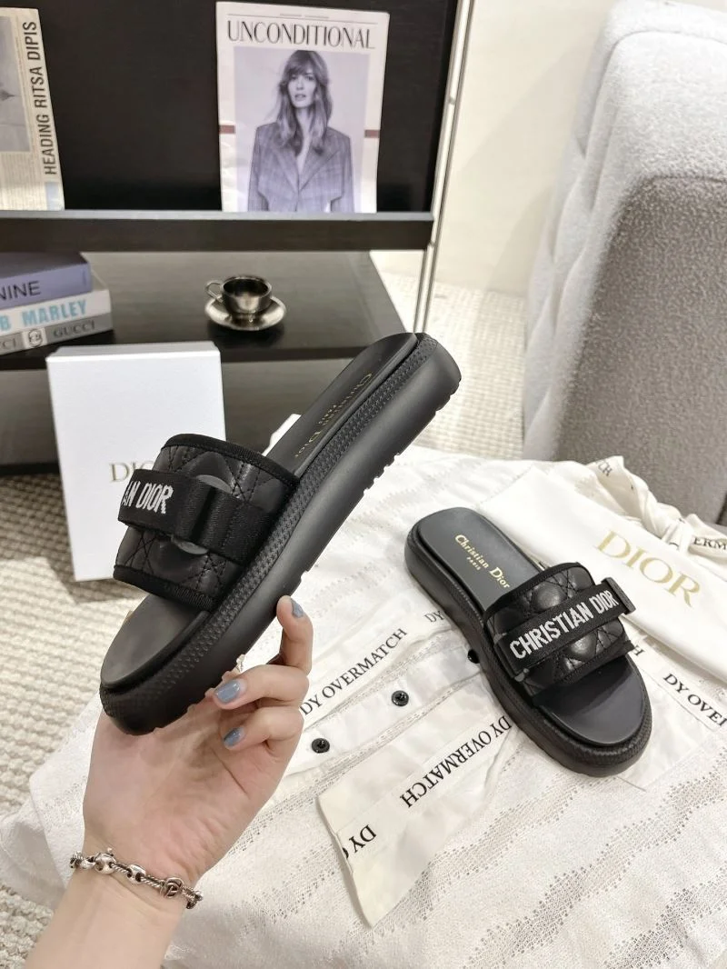 Precise copy Christian Dior Slippers