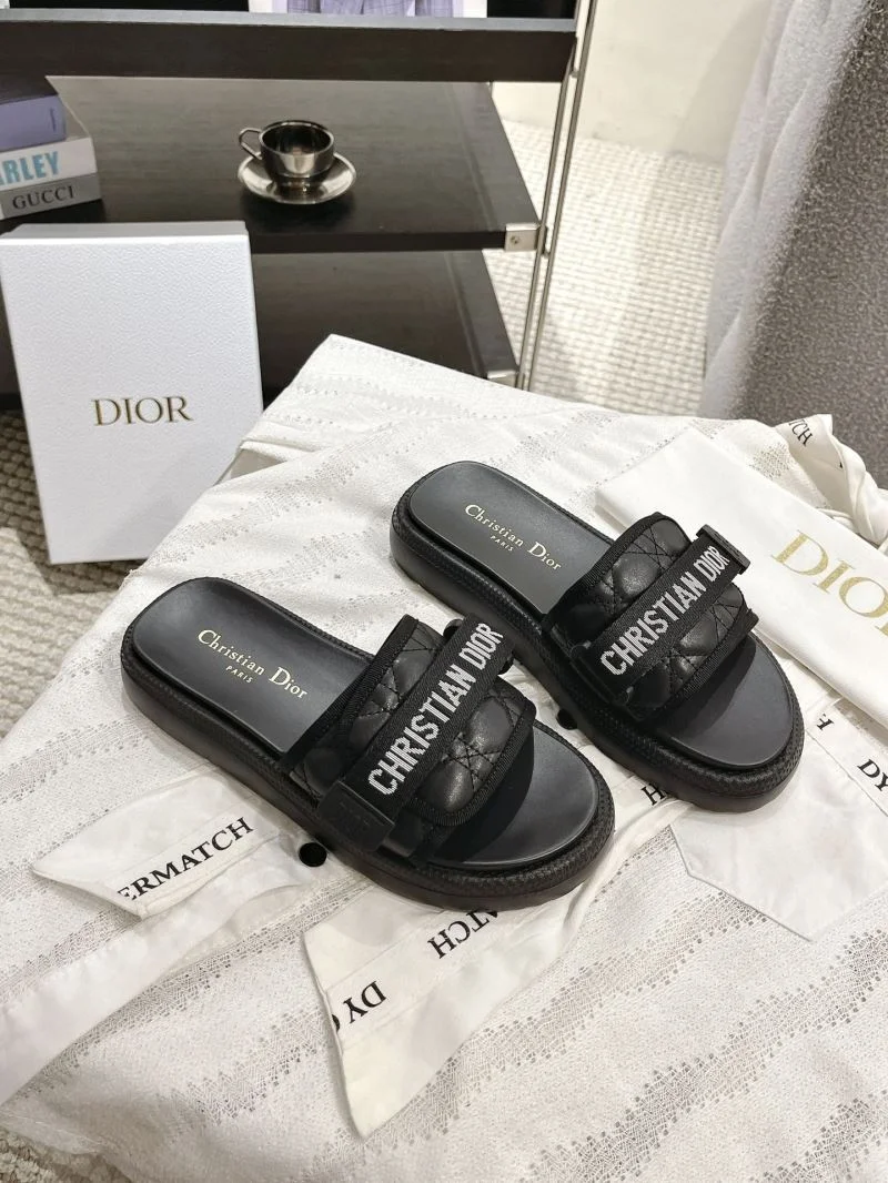 Precise copy Christian Dior Slippers