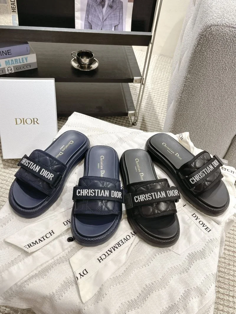 Precise copy Christian Dior Slippers