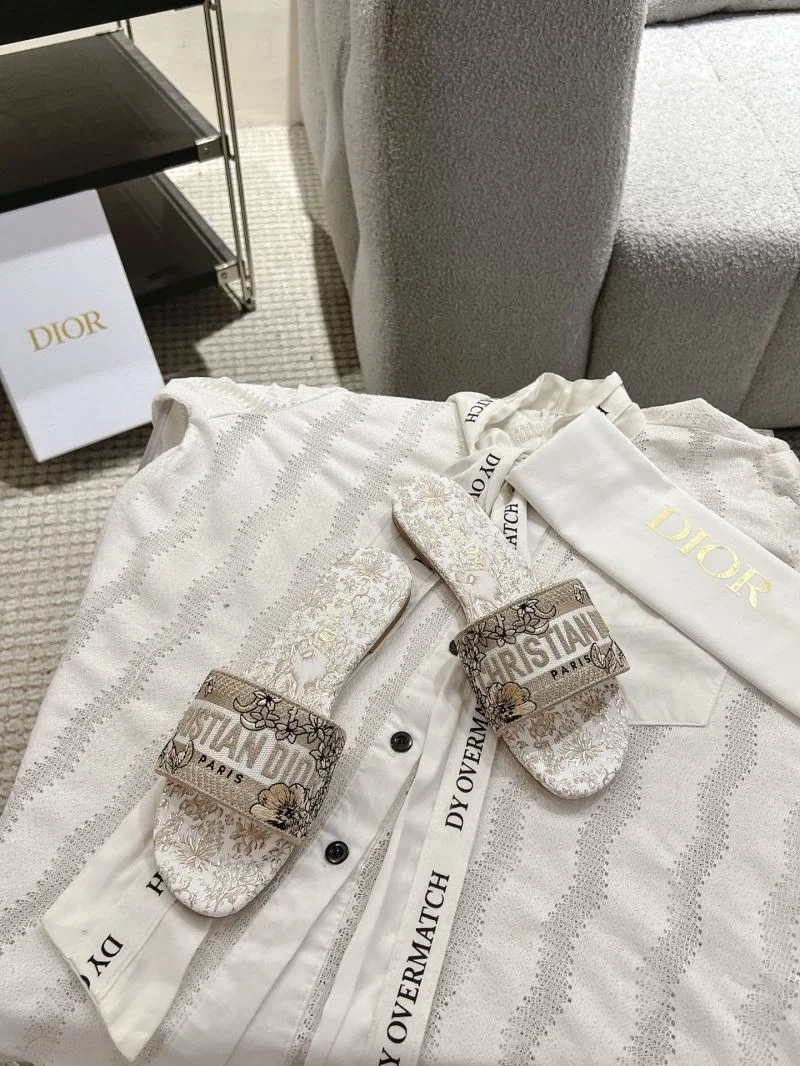 1:1 copy Christian Dior Slippers