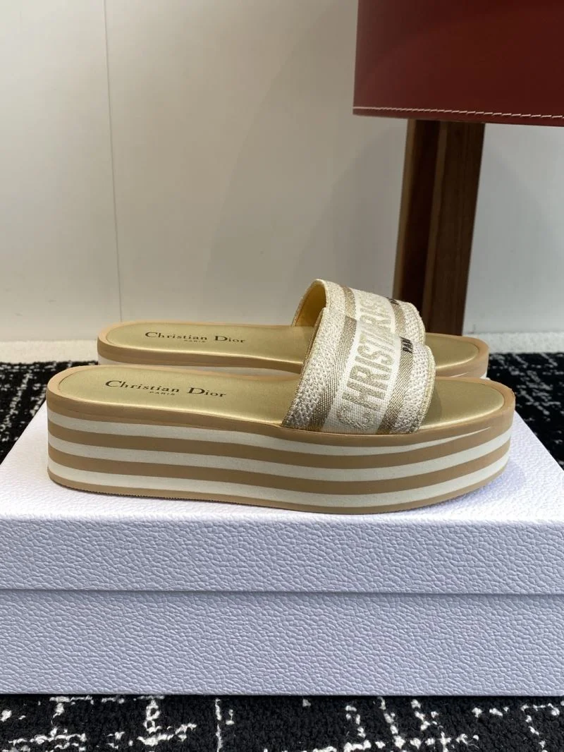 Precise copy Christian Dior Slippers