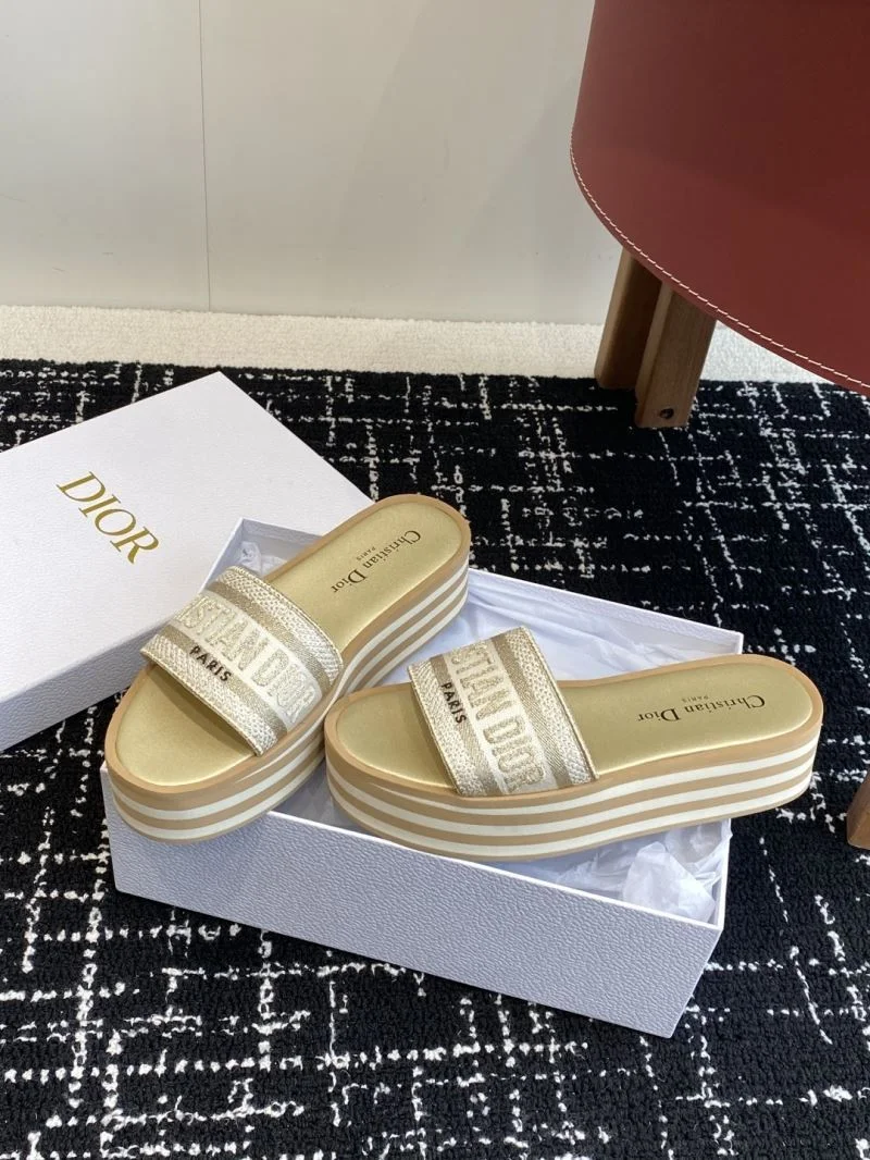 Precise copy Christian Dior Slippers