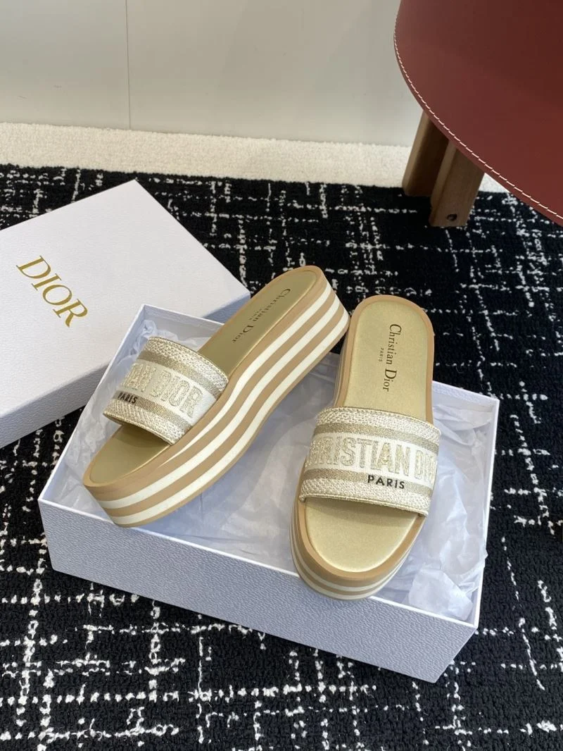 Precise copy Christian Dior Slippers