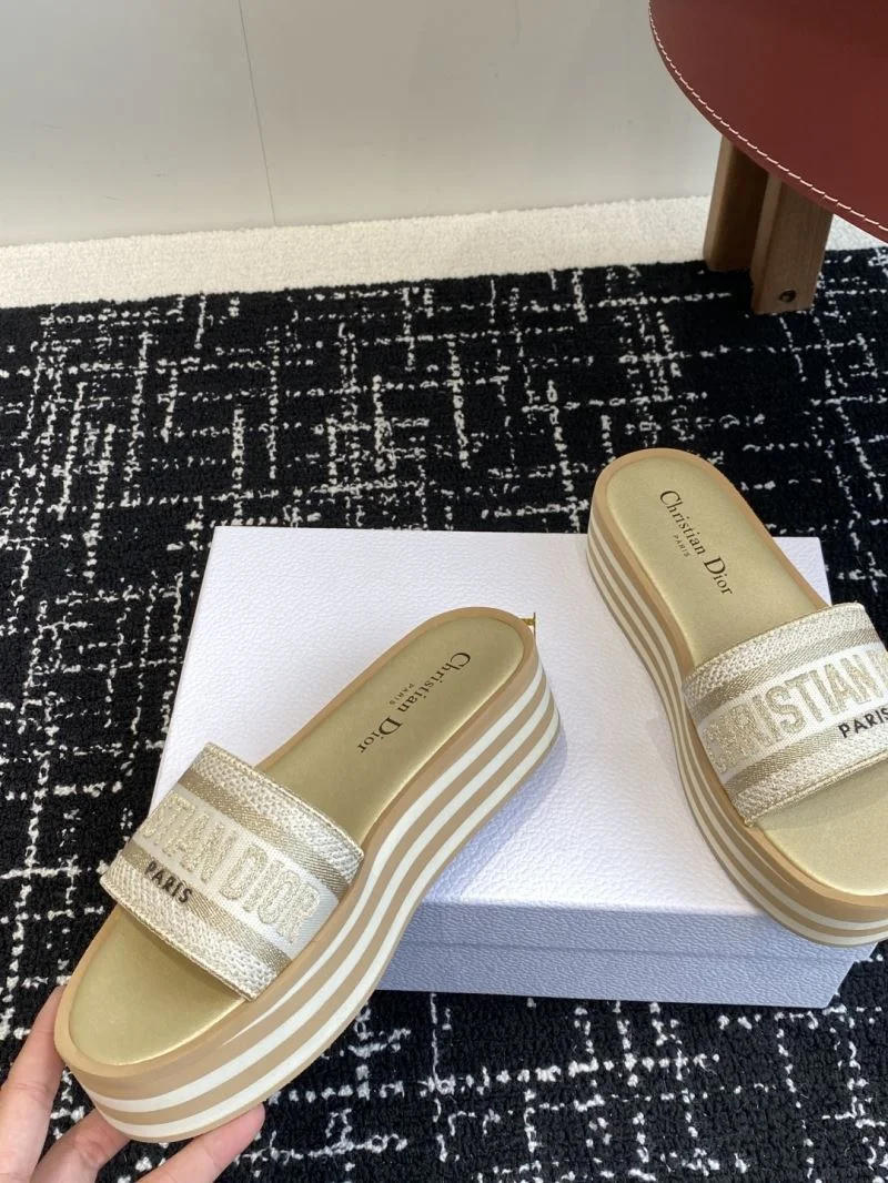 Precise copy Christian Dior Slippers