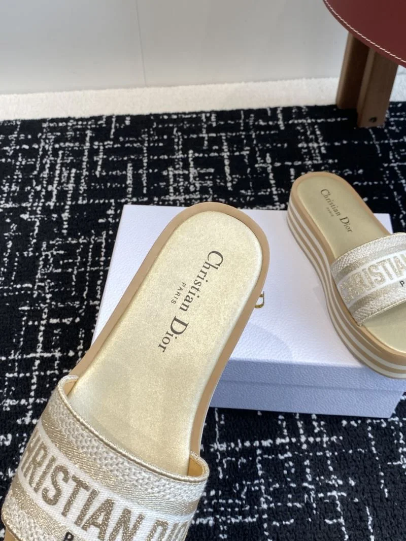 Precise copy Christian Dior Slippers