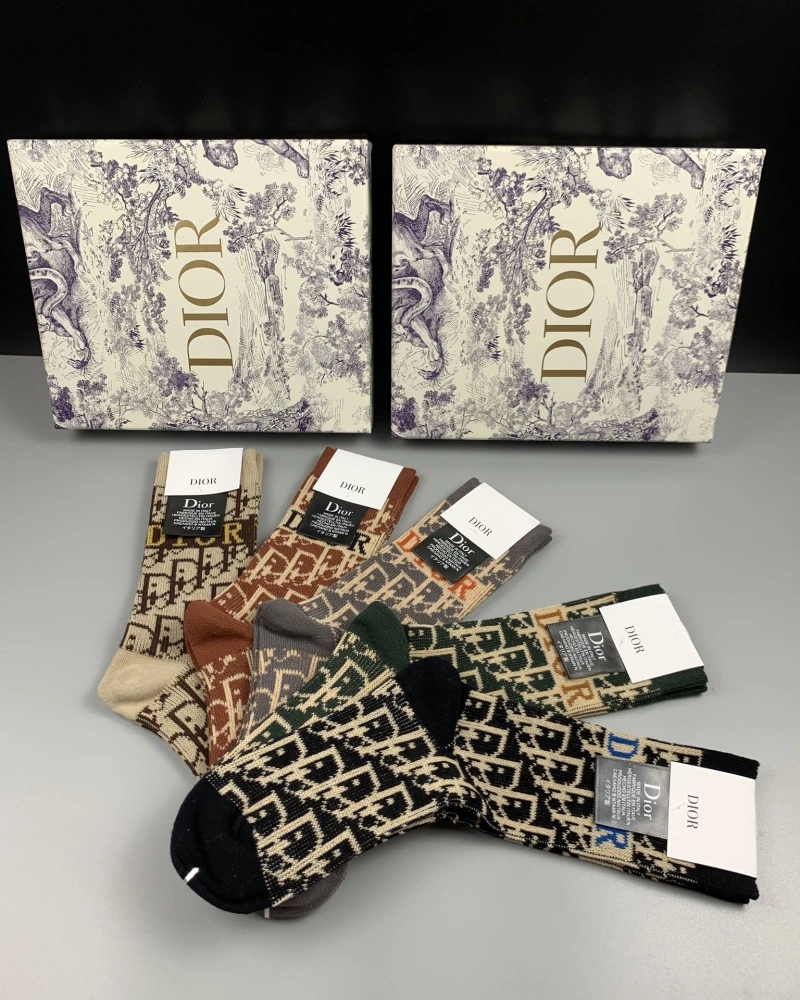 Brand-authenticated Christian Dior Socks