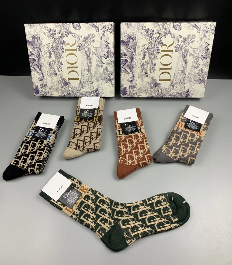 Brand-authenticated Christian Dior Socks