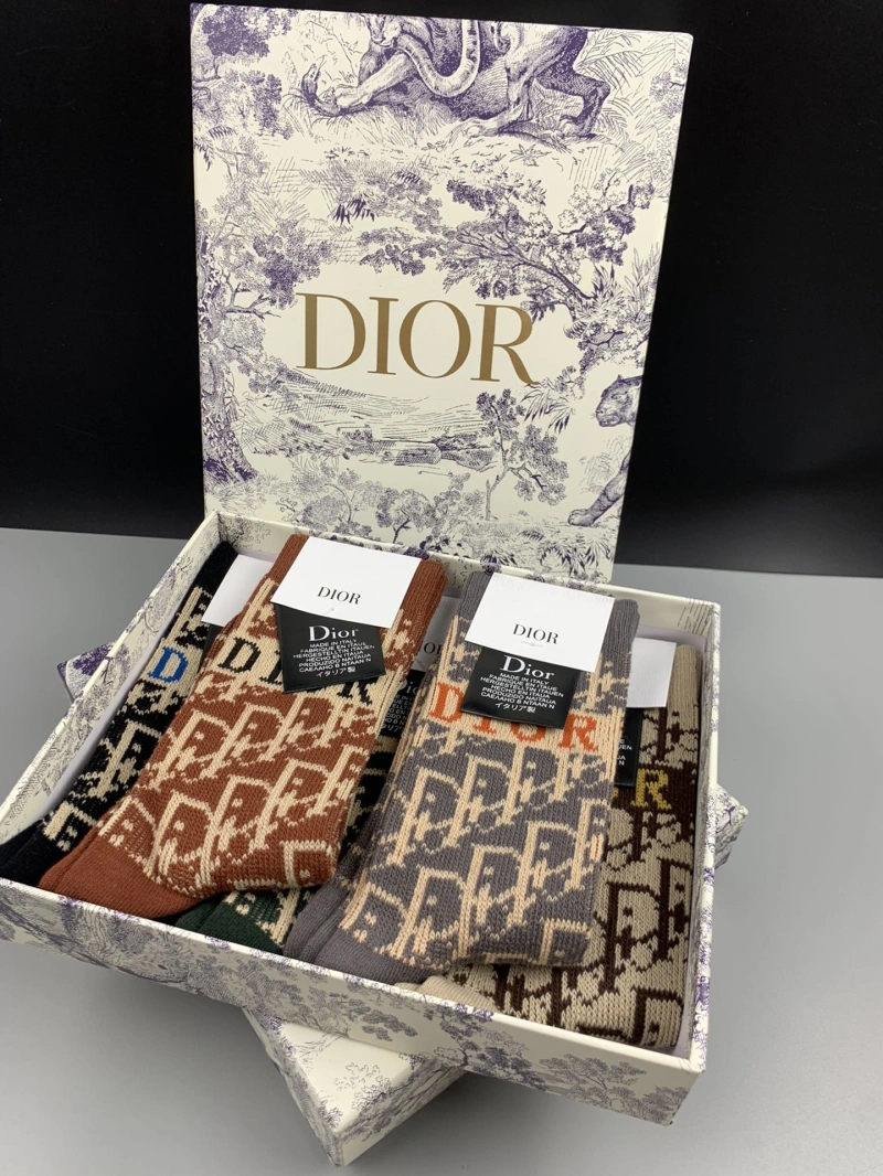 Brand-authenticated Christian Dior Socks