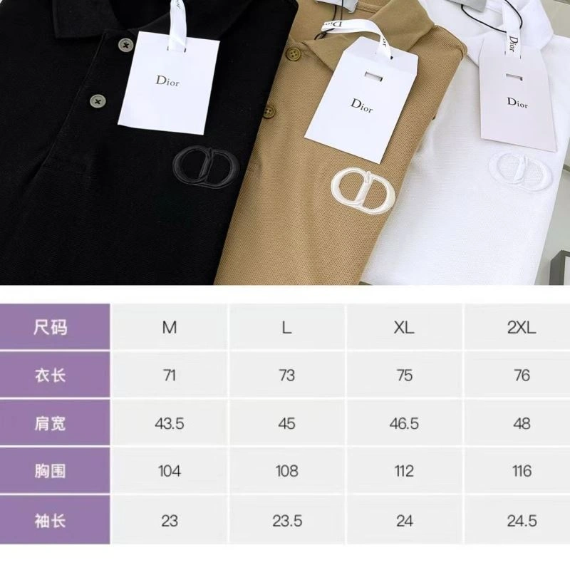 Accurate model Christian Dior T-Shirts