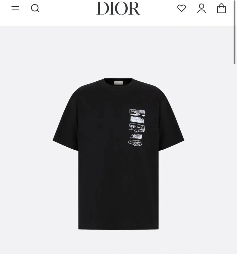 Real Christian Dior T-Shirts