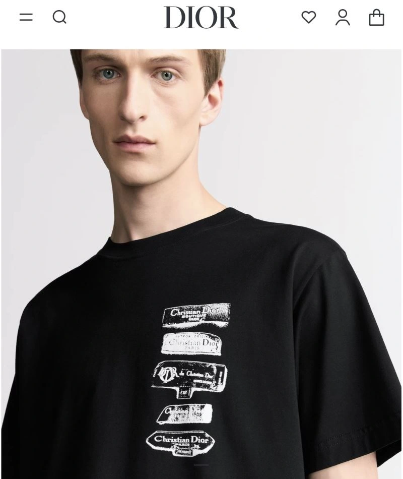 Real Christian Dior T-Shirts