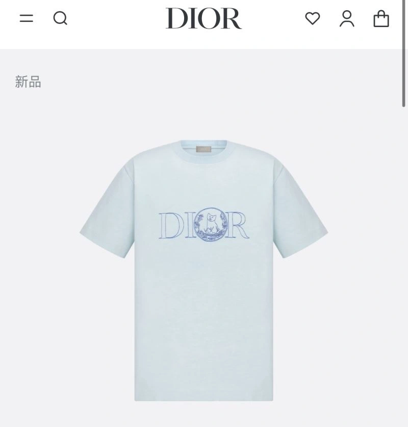 High fidelity Christian Dior T-Shirts