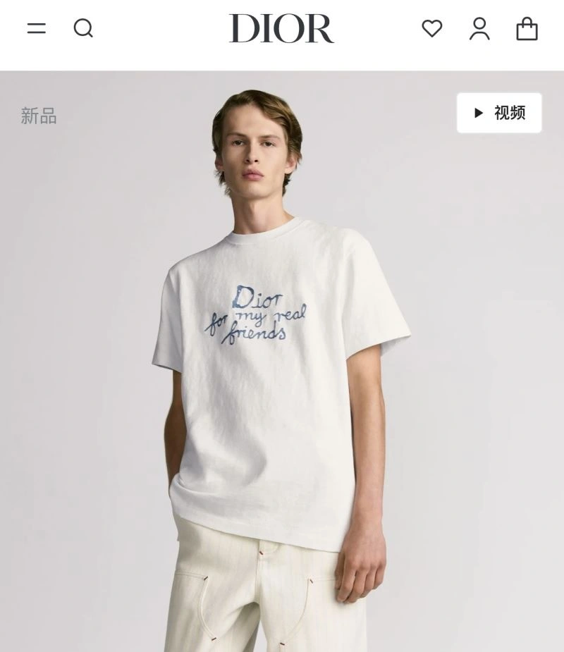 High fidelity Christian Dior T-Shirts