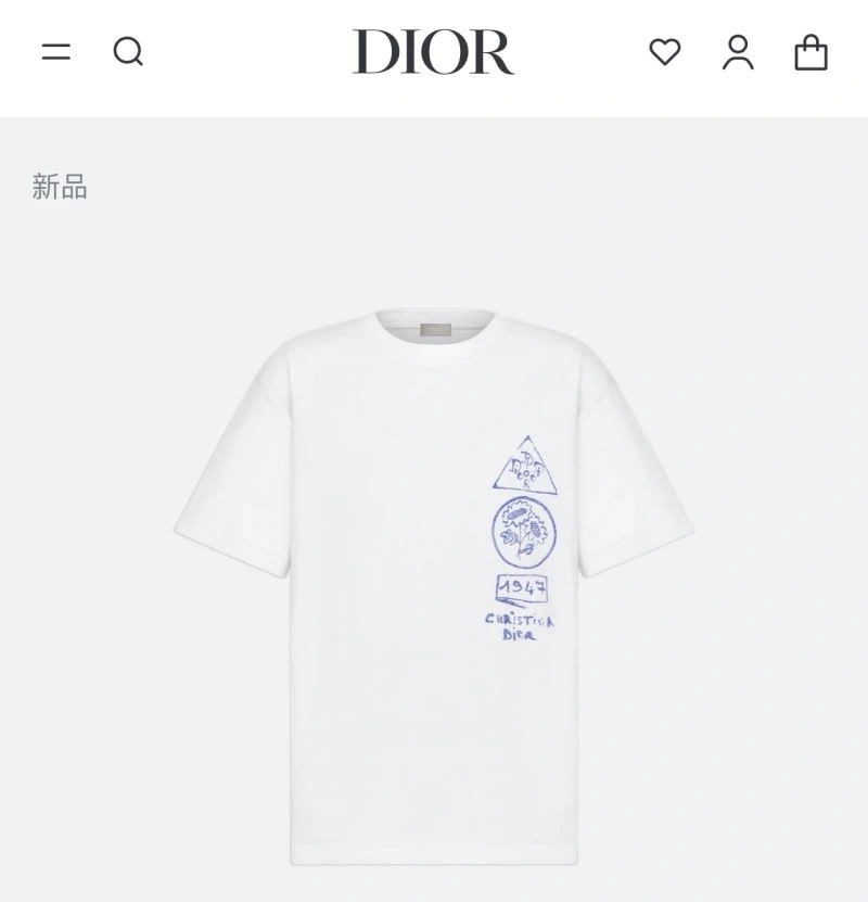 Authentic Christian Dior T-Shirts