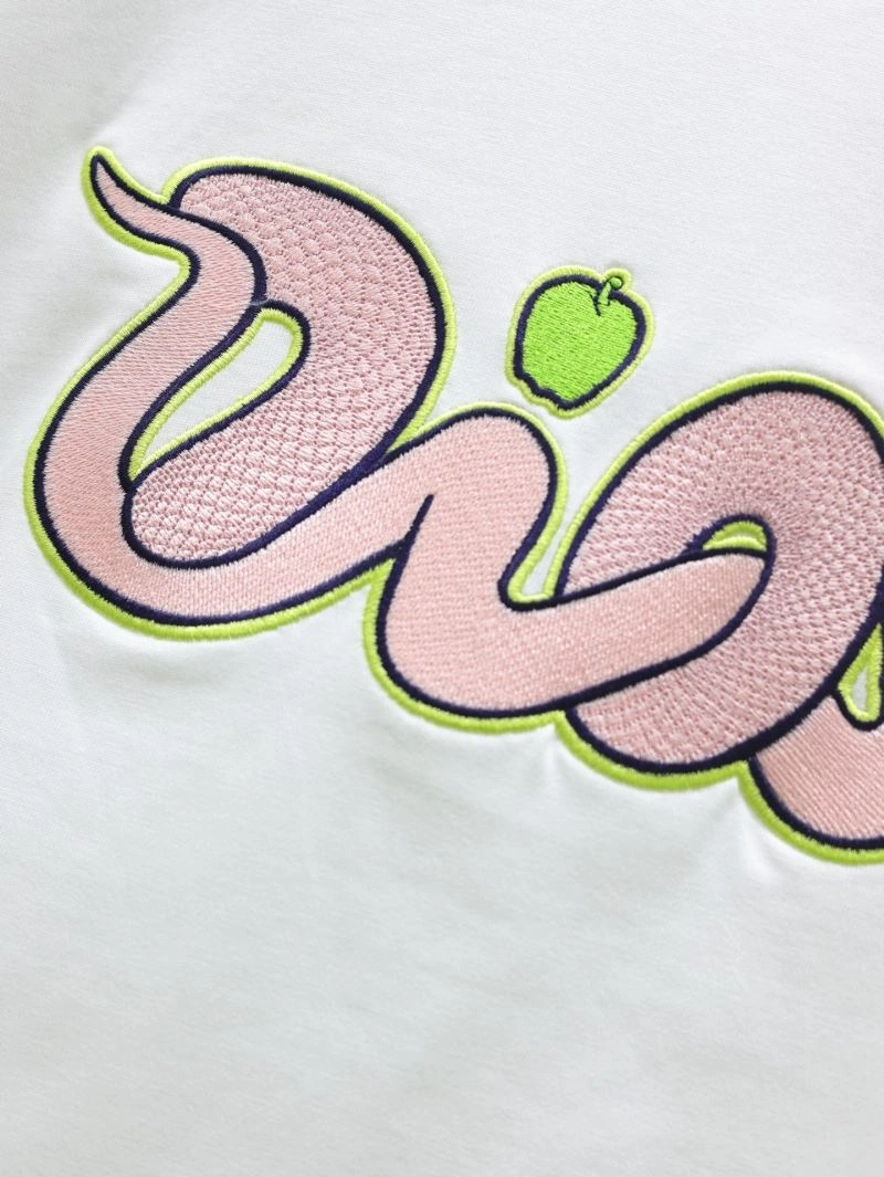 Accurate model Christian Dior T-Shirts