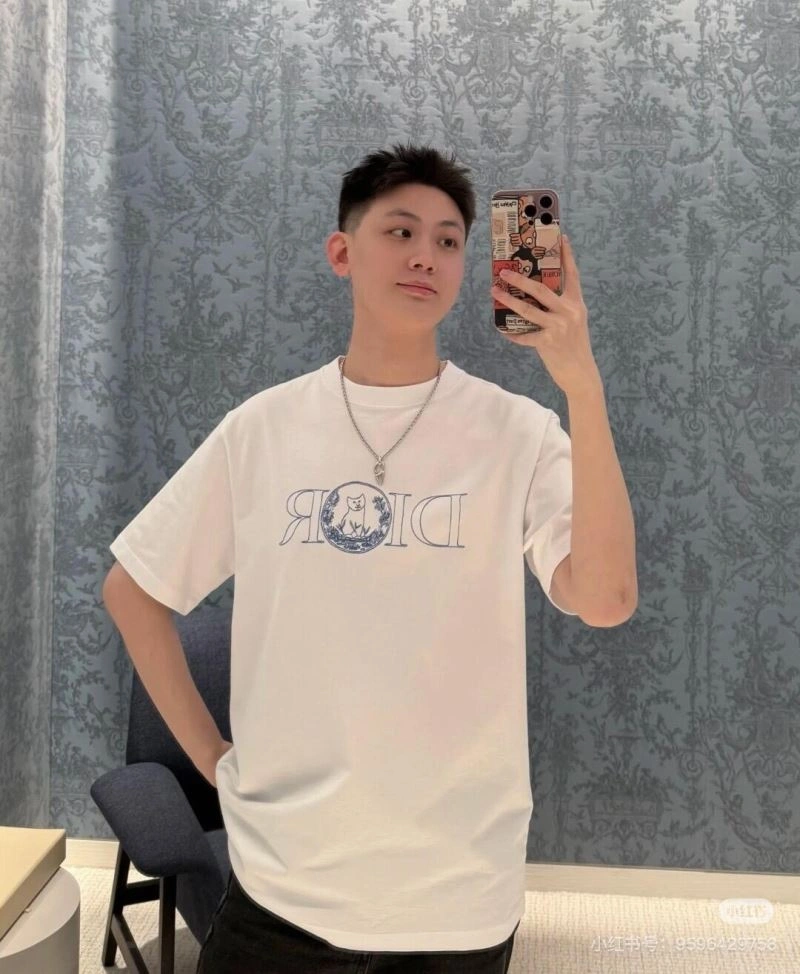 Brand-authenticated Christian Dior T-Shirts