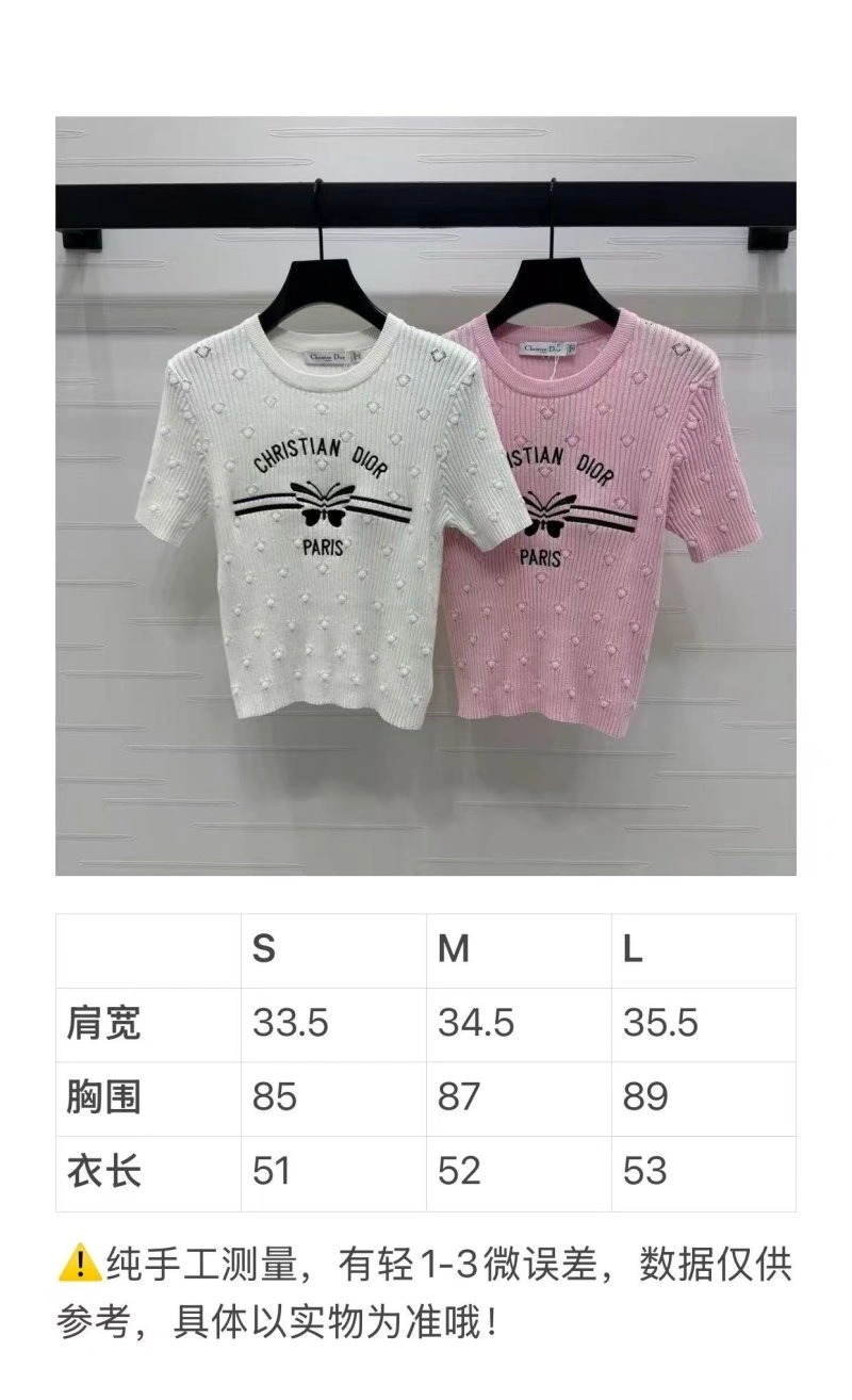 Exact replica Christian Dior T-Shirts