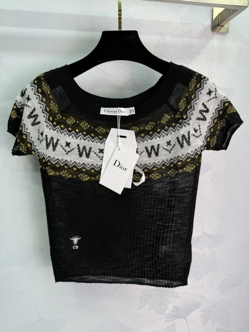 Accurate model Christian Dior T-Shirts