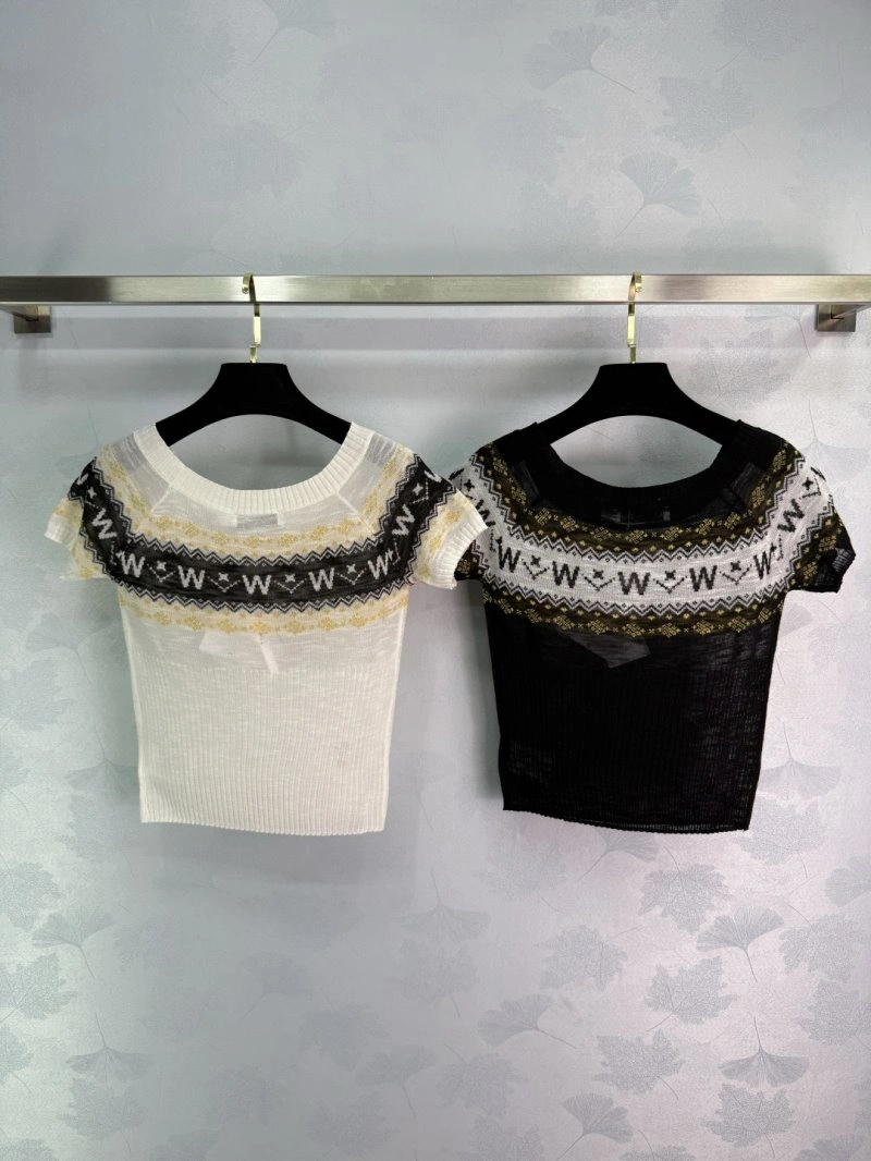 Accurate model Christian Dior T-Shirts