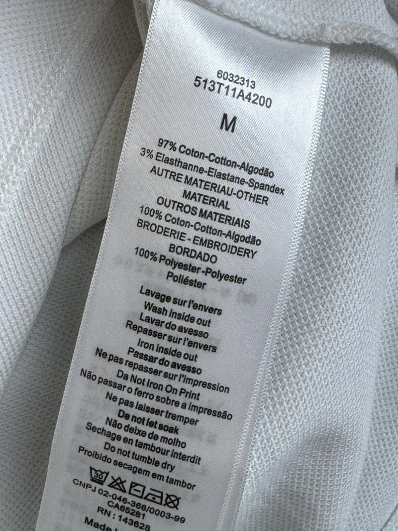 Accurate model Christian Dior T-Shirts