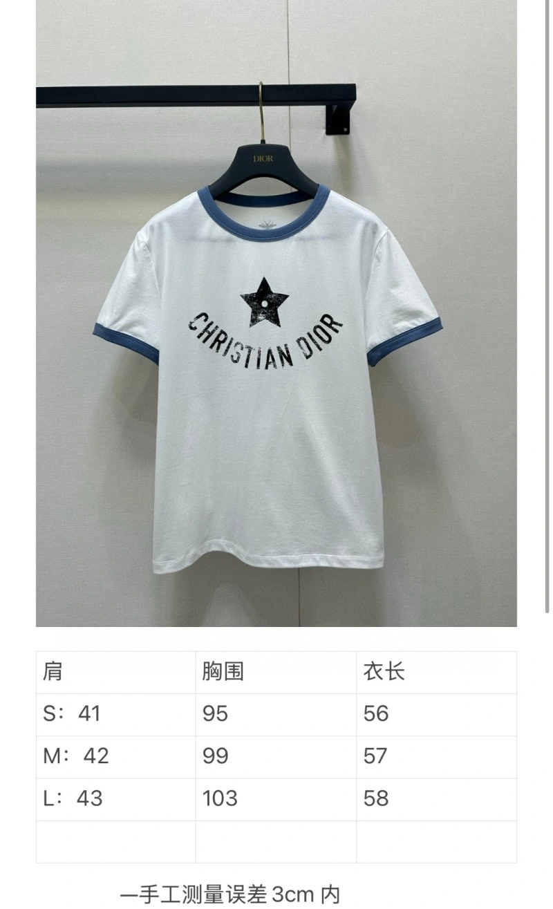 Exact replica Christian Dior T-Shirts