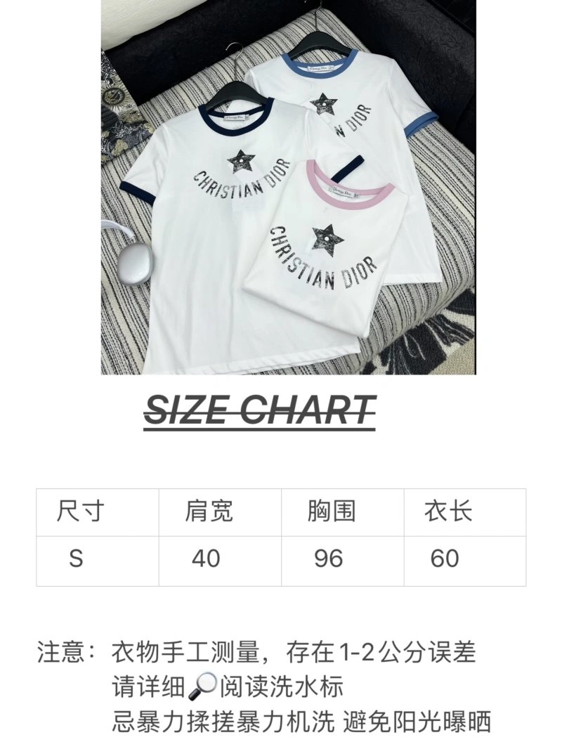 1:1 copy Christian Dior T-Shirts