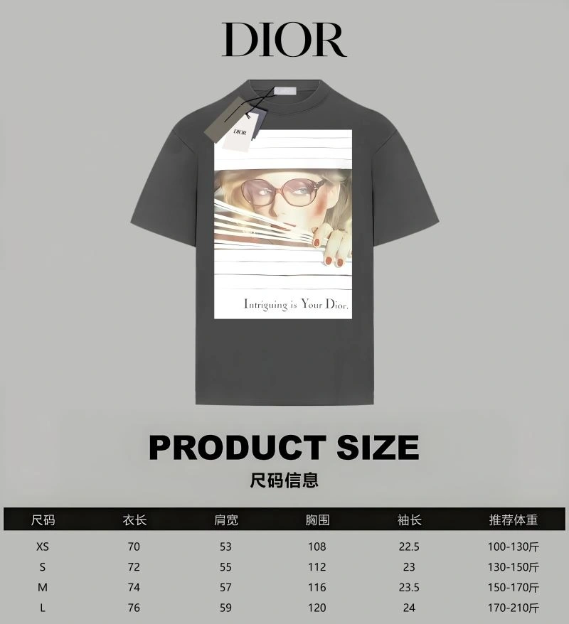 Real Christian Dior T-Shirts