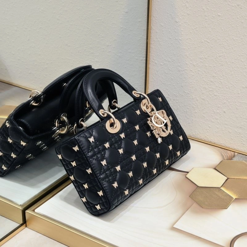 Brand-authenticated Christian Dior Top Handle Bags