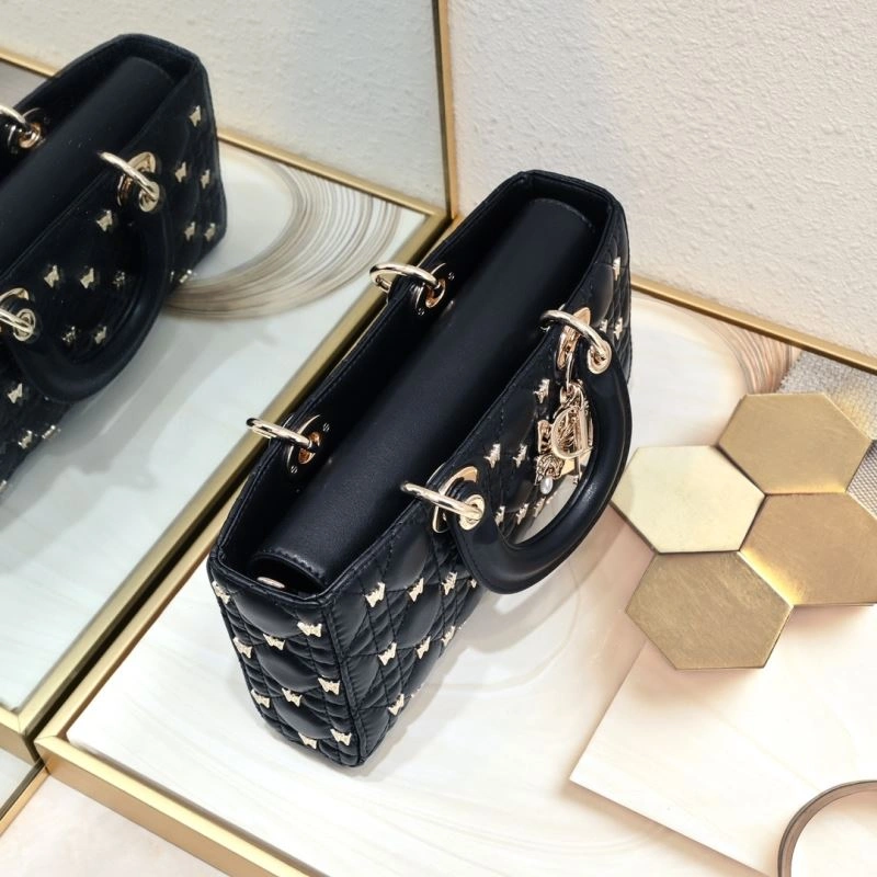 Brand-authenticated Christian Dior Top Handle Bags