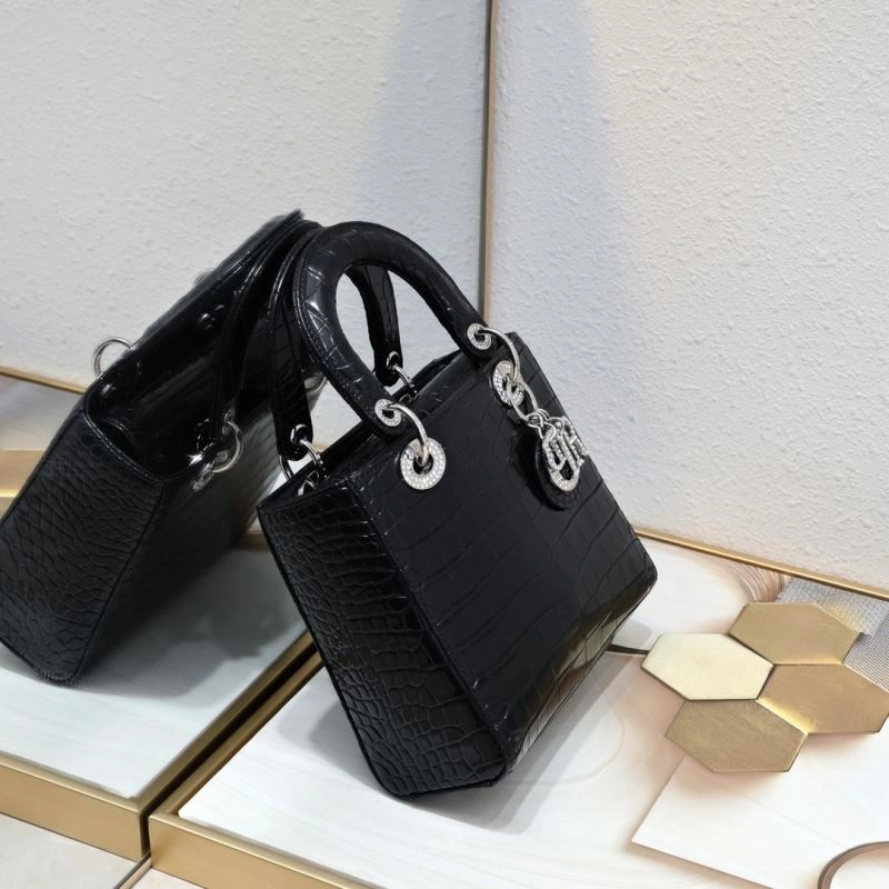 Economical Christian Dior Top Handle Bags