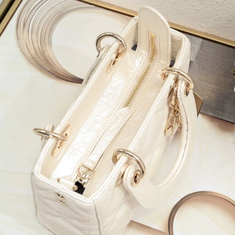 Brand-authenticated Christian Dior Top Handle Bags