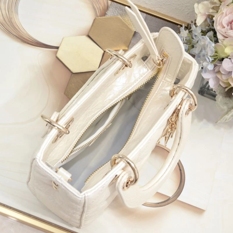 Brand-authenticated Christian Dior Top Handle Bags