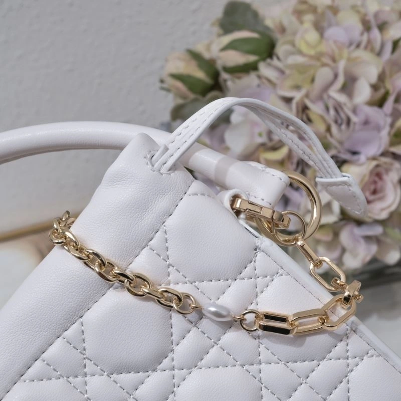 Economical Christian Dior Top Handle Bags