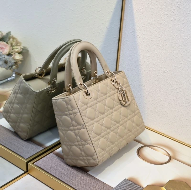 Real Christian Dior Top Handle Bags