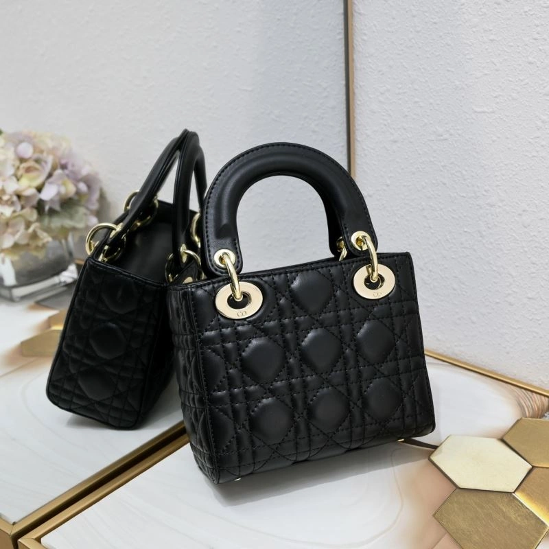 Brand-authenticated Christian Dior Top Handle Bags
