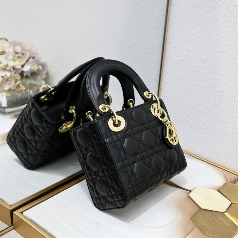 Brand-authenticated Christian Dior Top Handle Bags