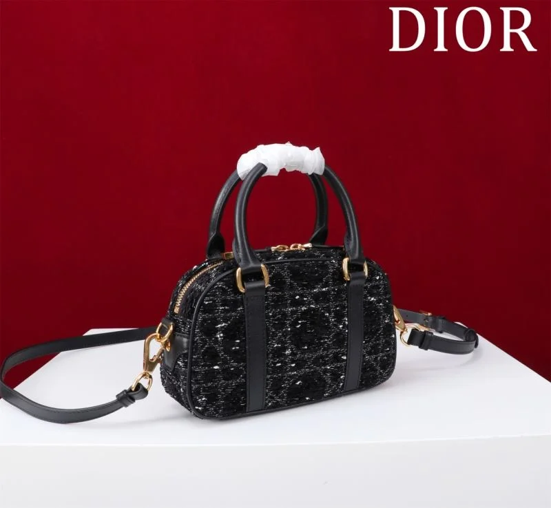 Indistinguishable Christian Dior Top Handle Bags
