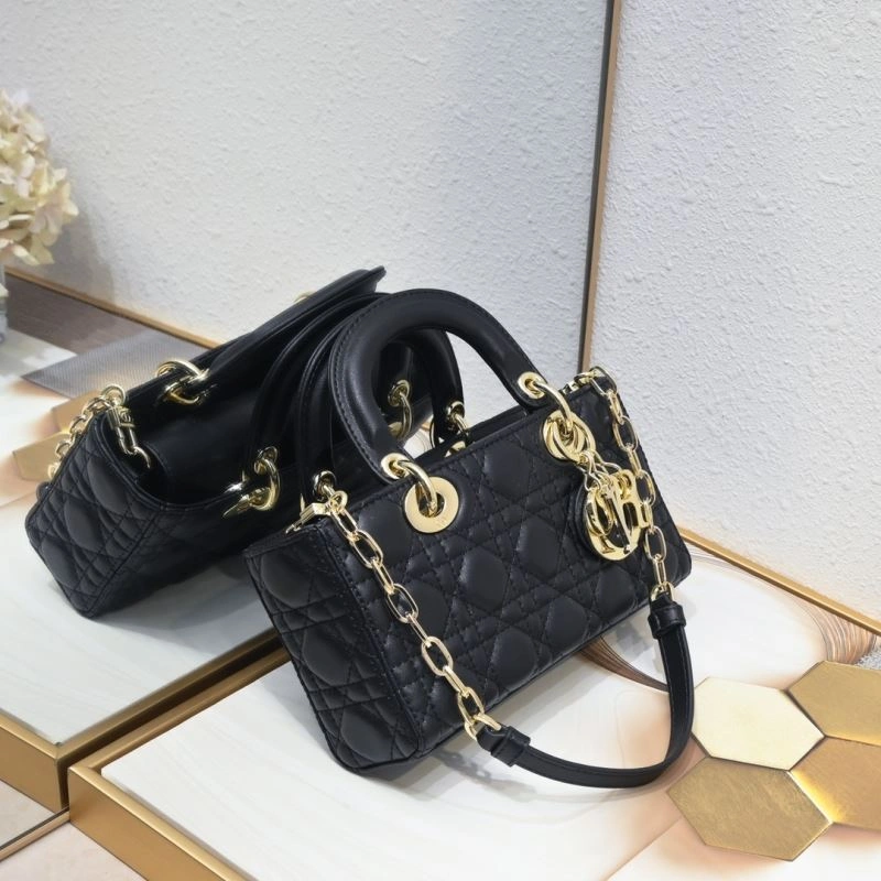 Brand-authenticated Christian Dior Top Handle Bags