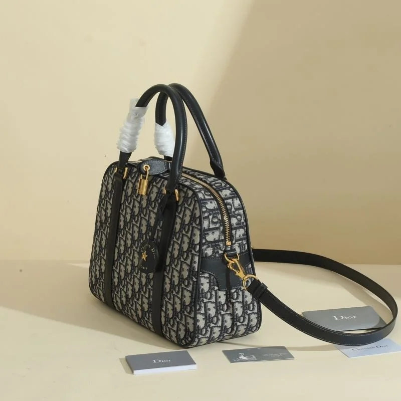 Brand-authenticated Christian Dior Top Handle Bags