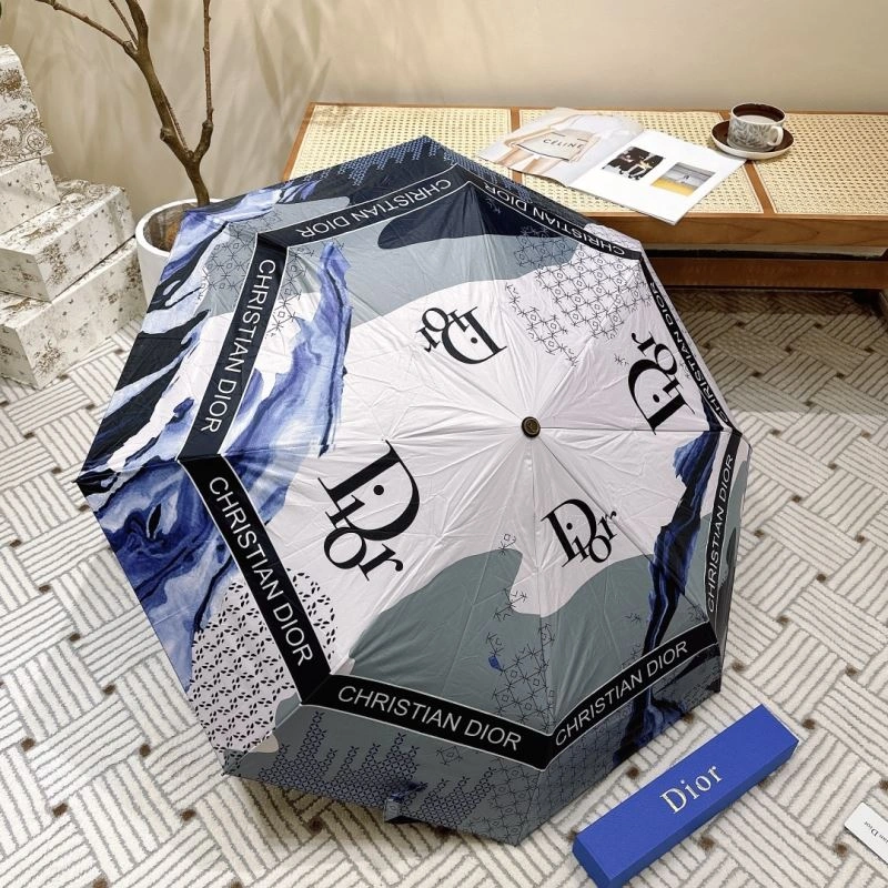 Brand-authenticated Christian Dior Umbrella