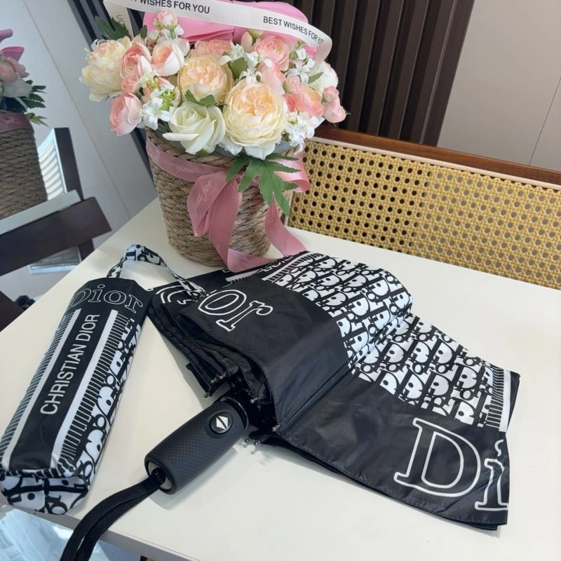 Brand-authenticated Christian Dior Umbrella