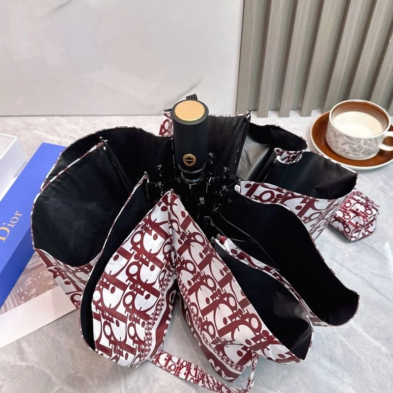 Brand-authenticated Christian Dior Umbrella