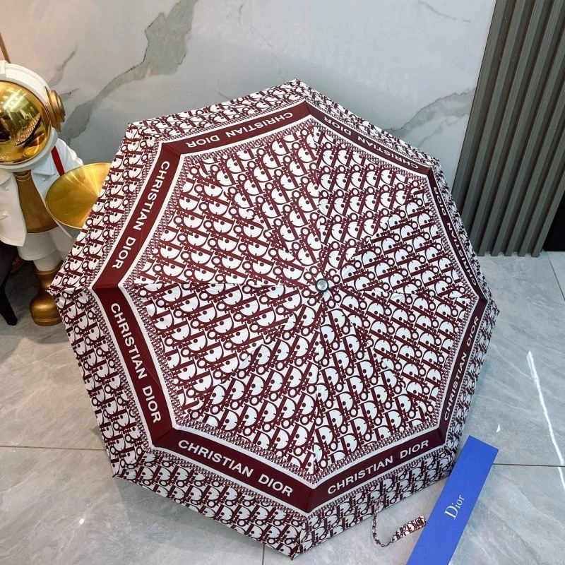 Brand-authenticated Christian Dior Umbrella
