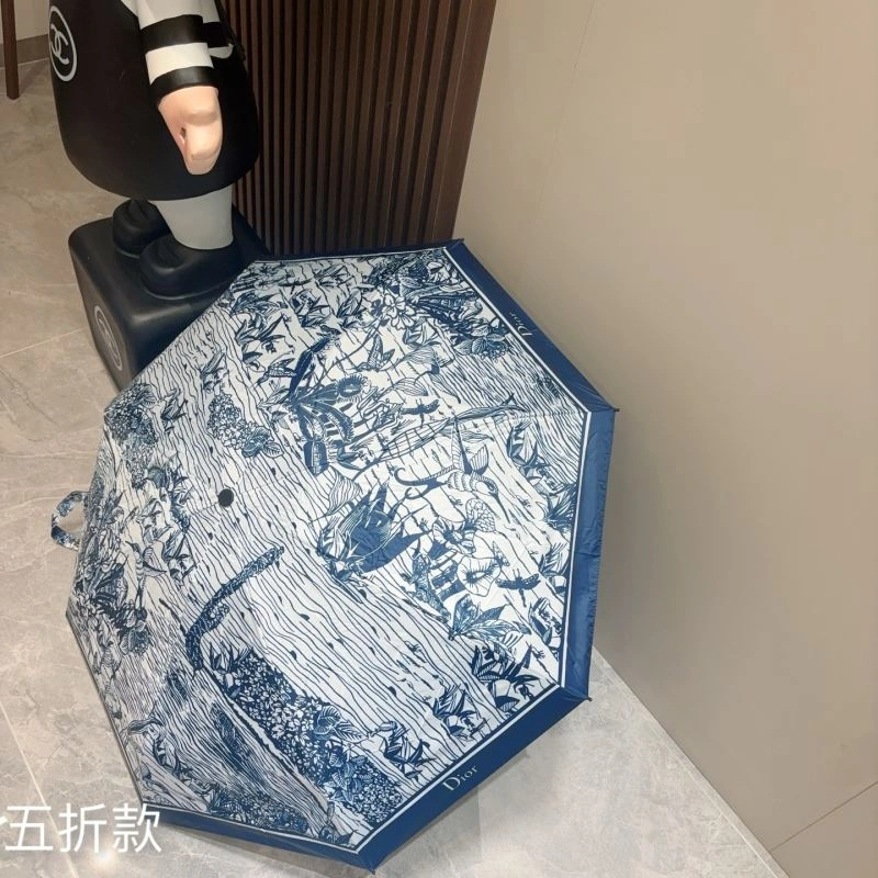 Brand-authenticated Christian Dior Umbrella